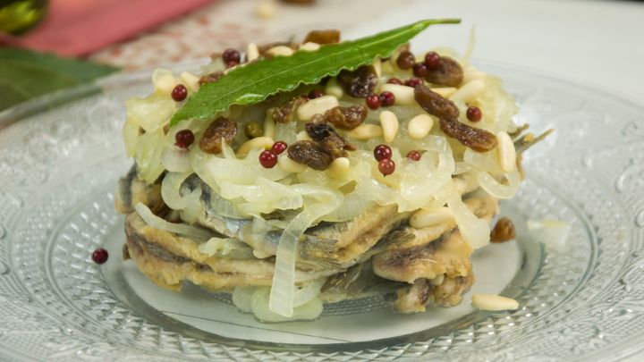 Sarde in saor al pepe rosa | Ricetta Chef in Camicia