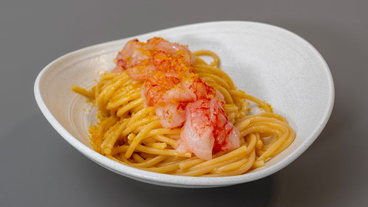 Spaghetti con Gamberi Rossi e Limone | Ricetta Chef in Camicia