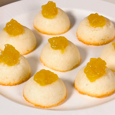 Cupoline morbide cocco e ananas | Ricetta Chef in Camicia