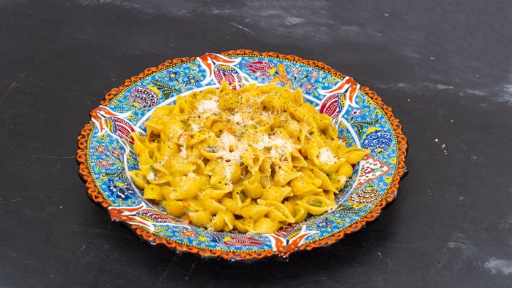 Conchiglie di carbonara e verdure | Ricetta Chef in Camicia